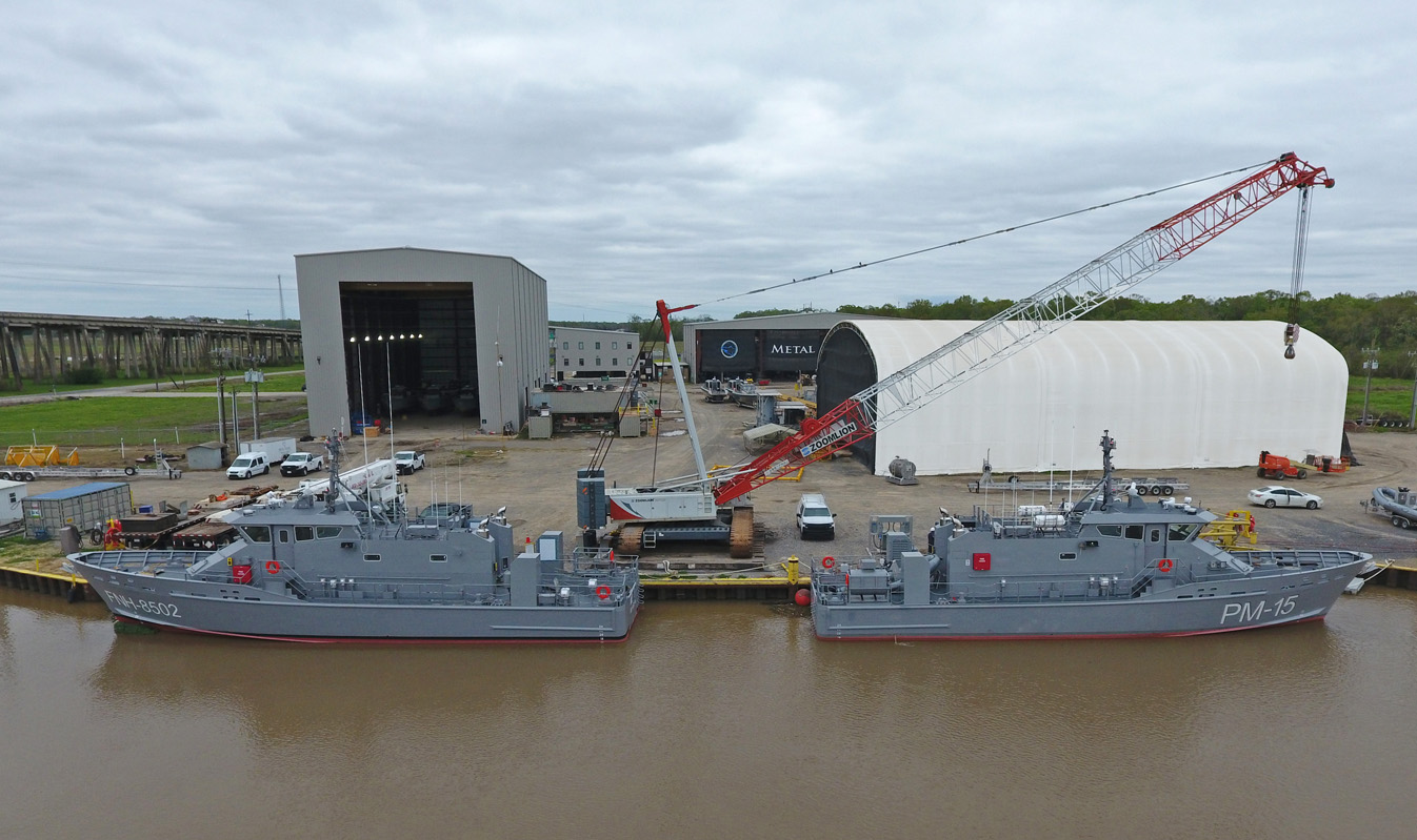 Metal Shark's Franklin Shipyard | Metal Shark